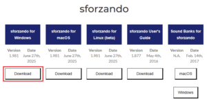 無料サンプラー「sforzando」をダウンロードしよう！ | さあ、DTMを始めよう！